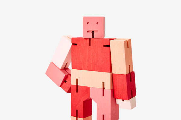 Cubebot - Small - Red Multi – MOX STUDIO