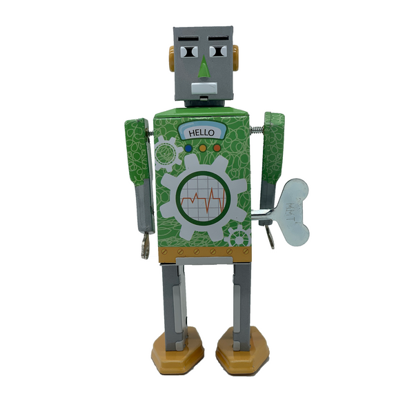 Wind Up Tin Robot - EcoBot – MOX STUDIO